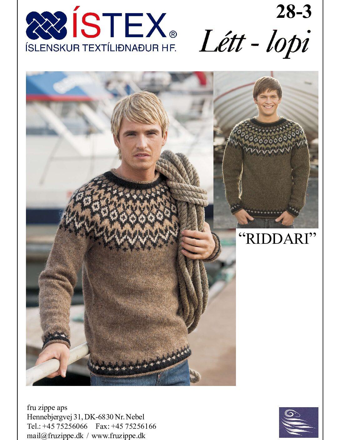Riddari 28-3 Model: Brun Sweater